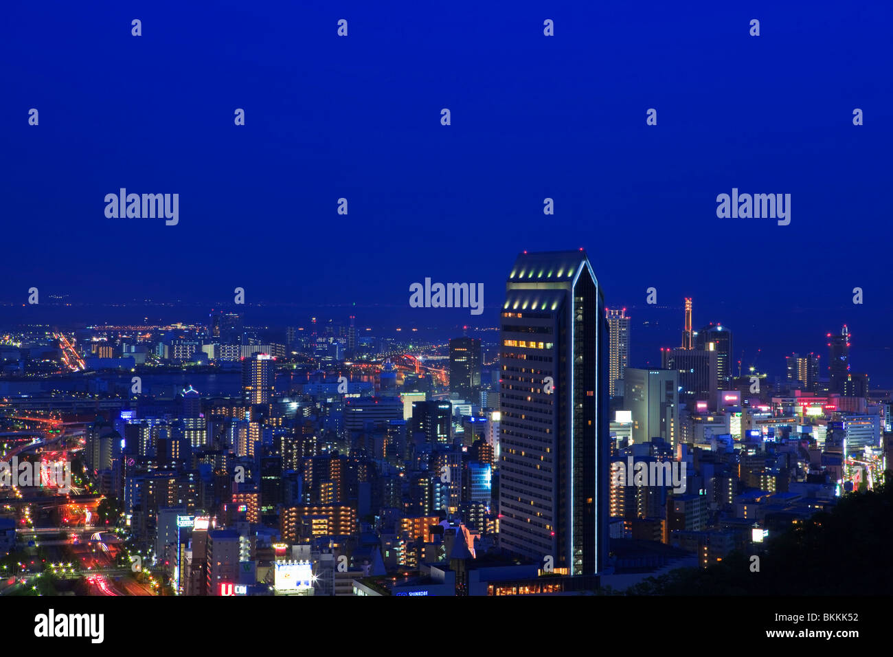 Kobe japan lights hi-res stock photography and images - Alamy