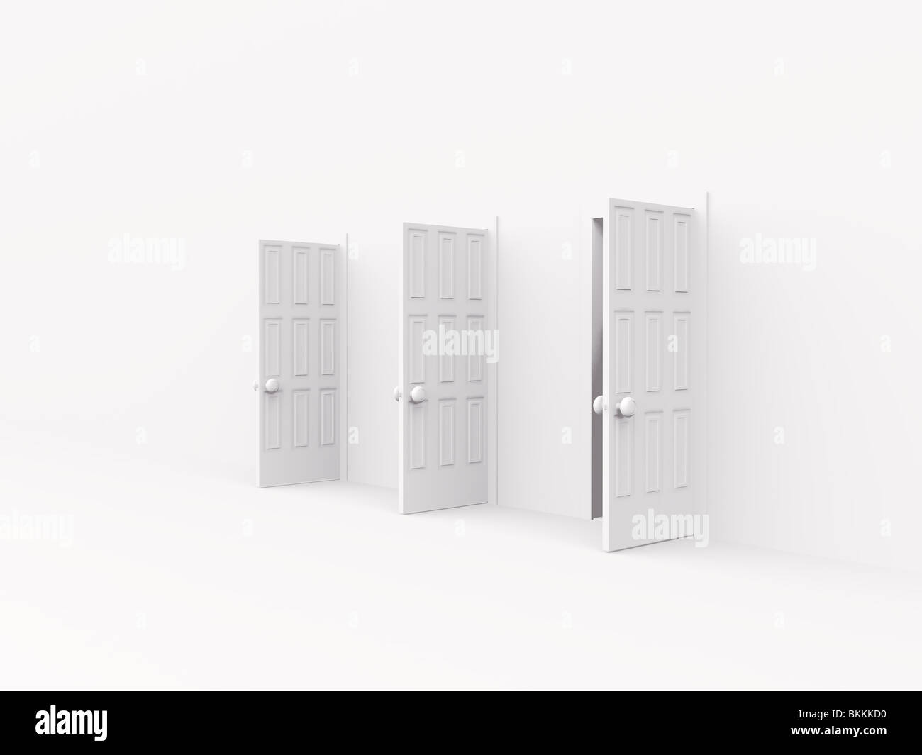 Three on wall Cut Out Stock Images & Pictures - Alamy