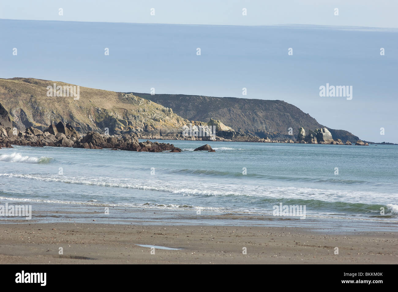 Cornish cliff scene hi-res stock photography and images - Alamy