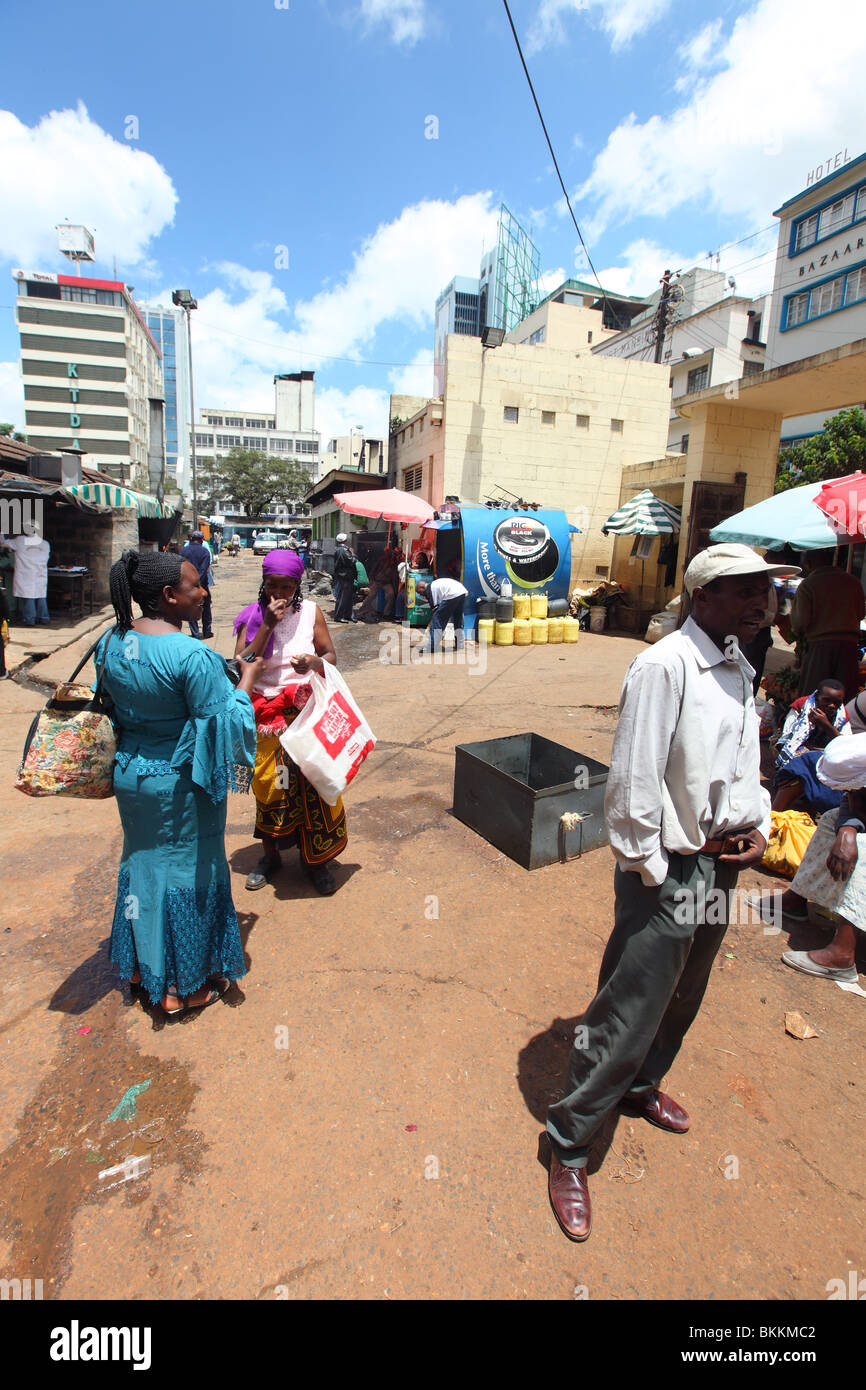 Nairobi kenya downtown city market hi-res stock photography and images ...