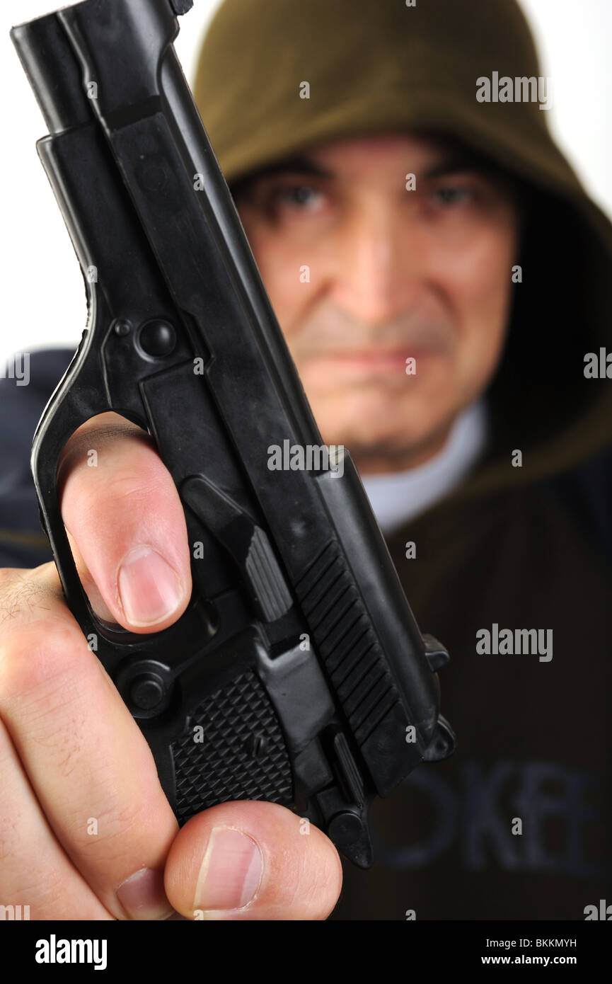 Weapon revolver handgun danger hi-res stock photography and images - Alamy
