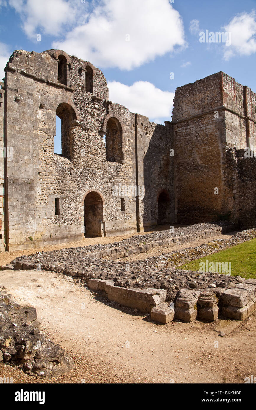 Wolvesey Castle, Winchester Hampshire, England Stock Photo - Alamy