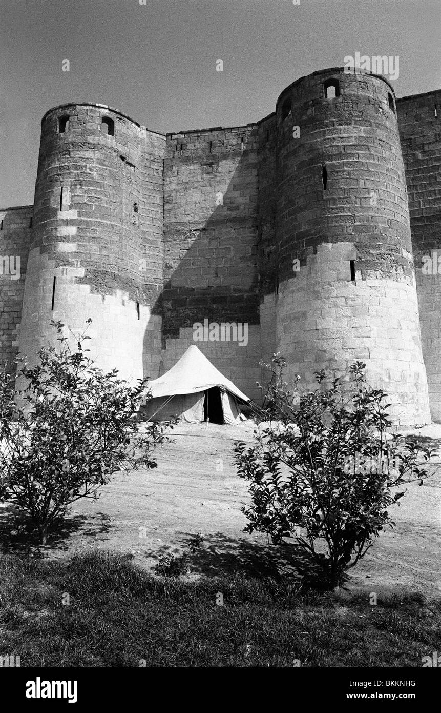 Fortress cairo al qahira burg al matar tent hi-res stock photography ...