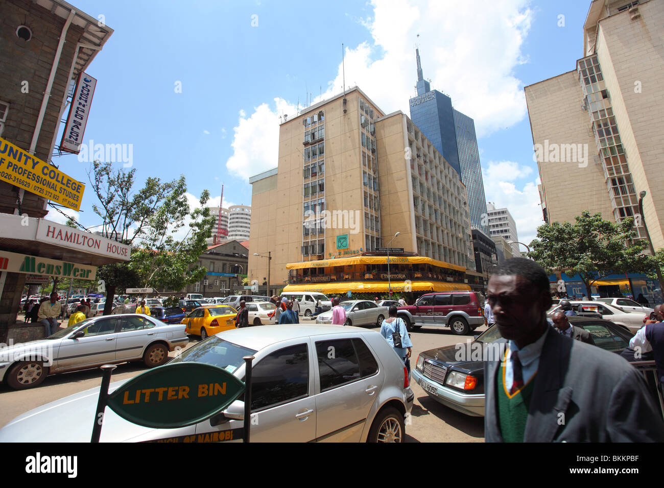 Nairobi Kenya Downtown Street High Resolution Stock Photography and ...