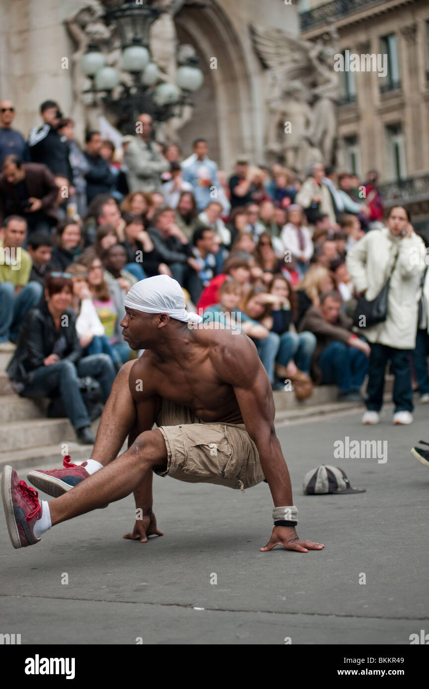 Teens Performing,with Diverse People, Watching Young, Hip Hop, Break ...