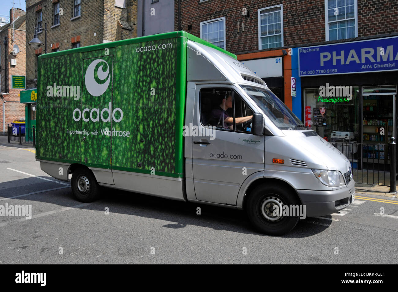 Ocado online supermarket food & drink grocery supply chain business ...