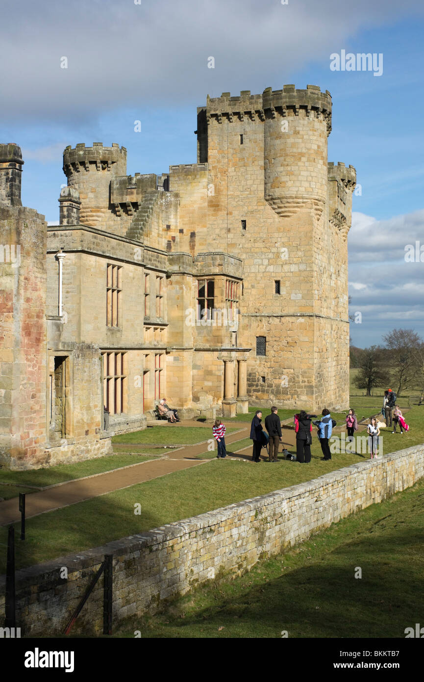 Belsay castle hi-res stock photography and images - Alamy