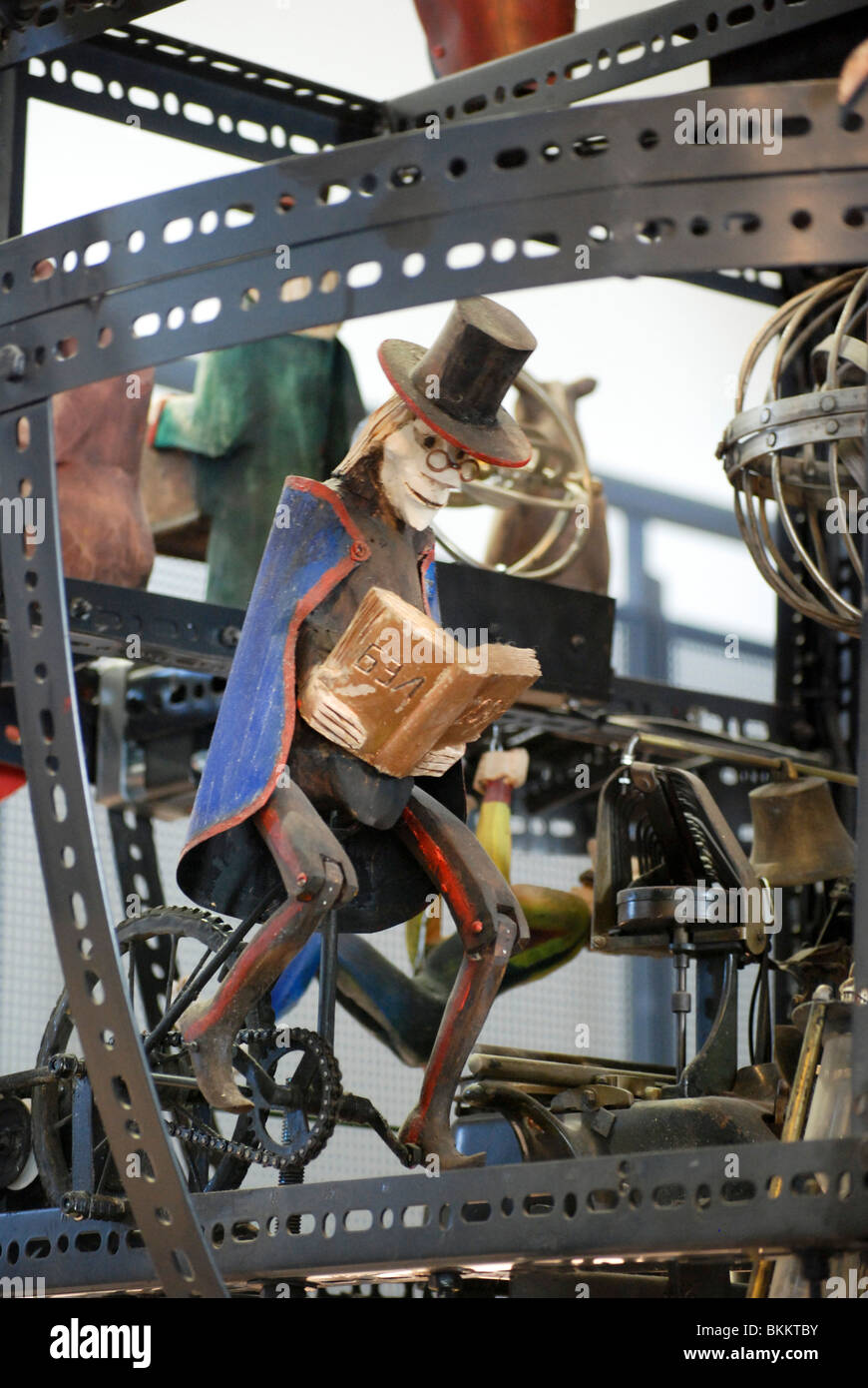 Israel, Jerusalem Science Museum. Flight: a kinetic statue Stock Photo ...