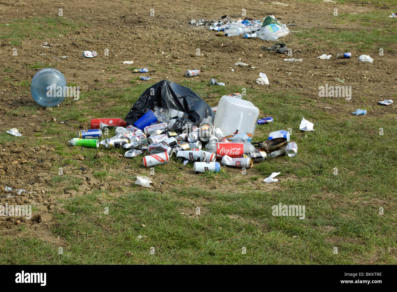 Messy campsite hi-res stock photography and images - Alamy