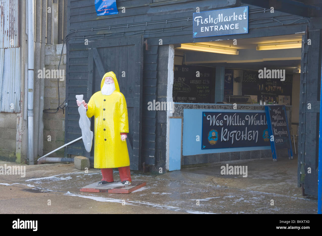 whitstable fish market in North kent Stock Photo - Alamy