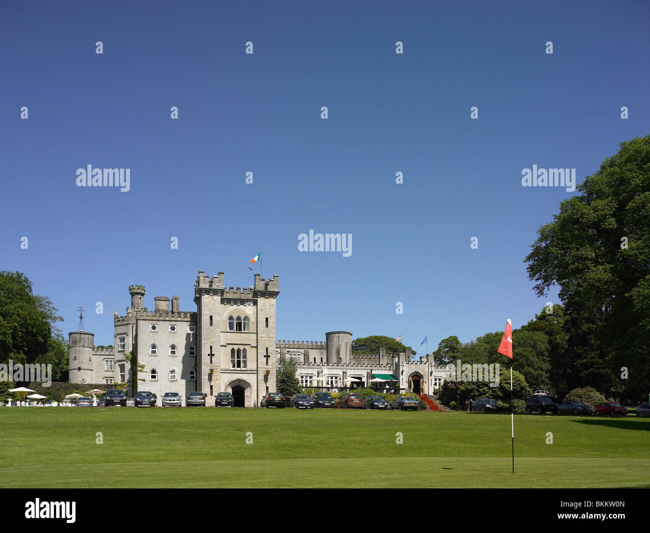 Cabra Castle Hotel, Kingscourt, Co Cavan Stock Photo - Alamy