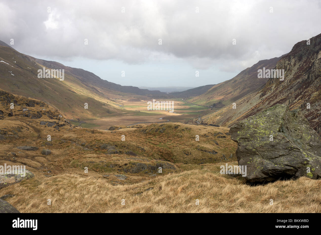 Nant francon valley hi-res stock photography and images - Alamy