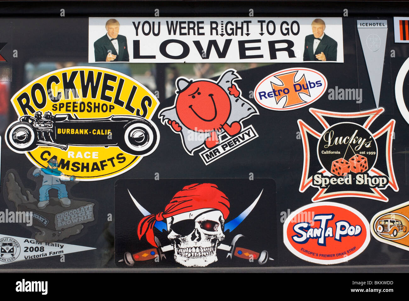 Sticker volkswagen van hi-res stock photography and images - Alamy