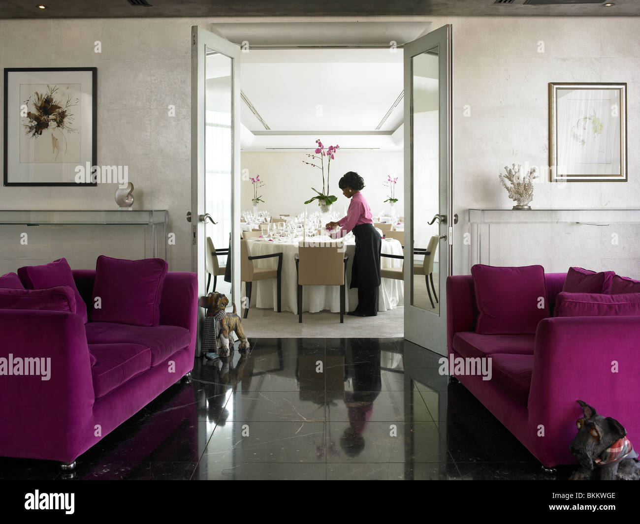 Event suite at the g Hotel in Galway Stock Photo - Alamy