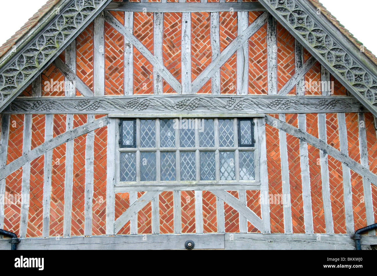 The Tudor timber framed Moot Hall in Aldeburgh, Suffolk Stock Photo - Alamy