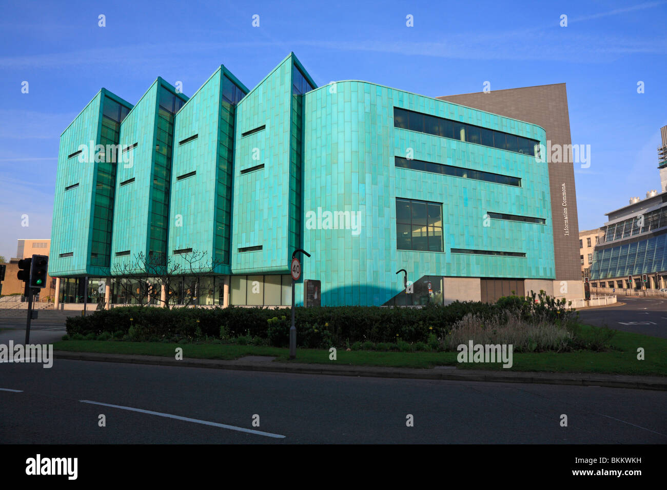 University of Sheffield Information Commons building, Sheffield, South ...