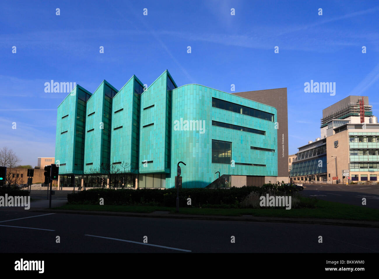 University of Sheffield Information Commons building, Sheffield, South ...