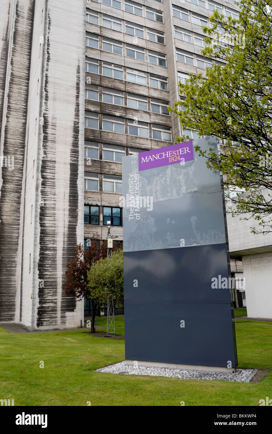 Manchester University Building formerly known as UMIST Stock Photo - Alamy