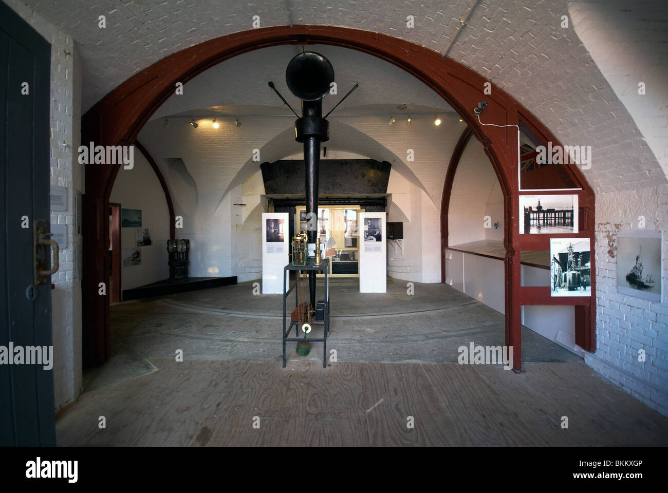 Hurst Castle Fort Hampshire UK National Trust Museum Stock Photo - Alamy