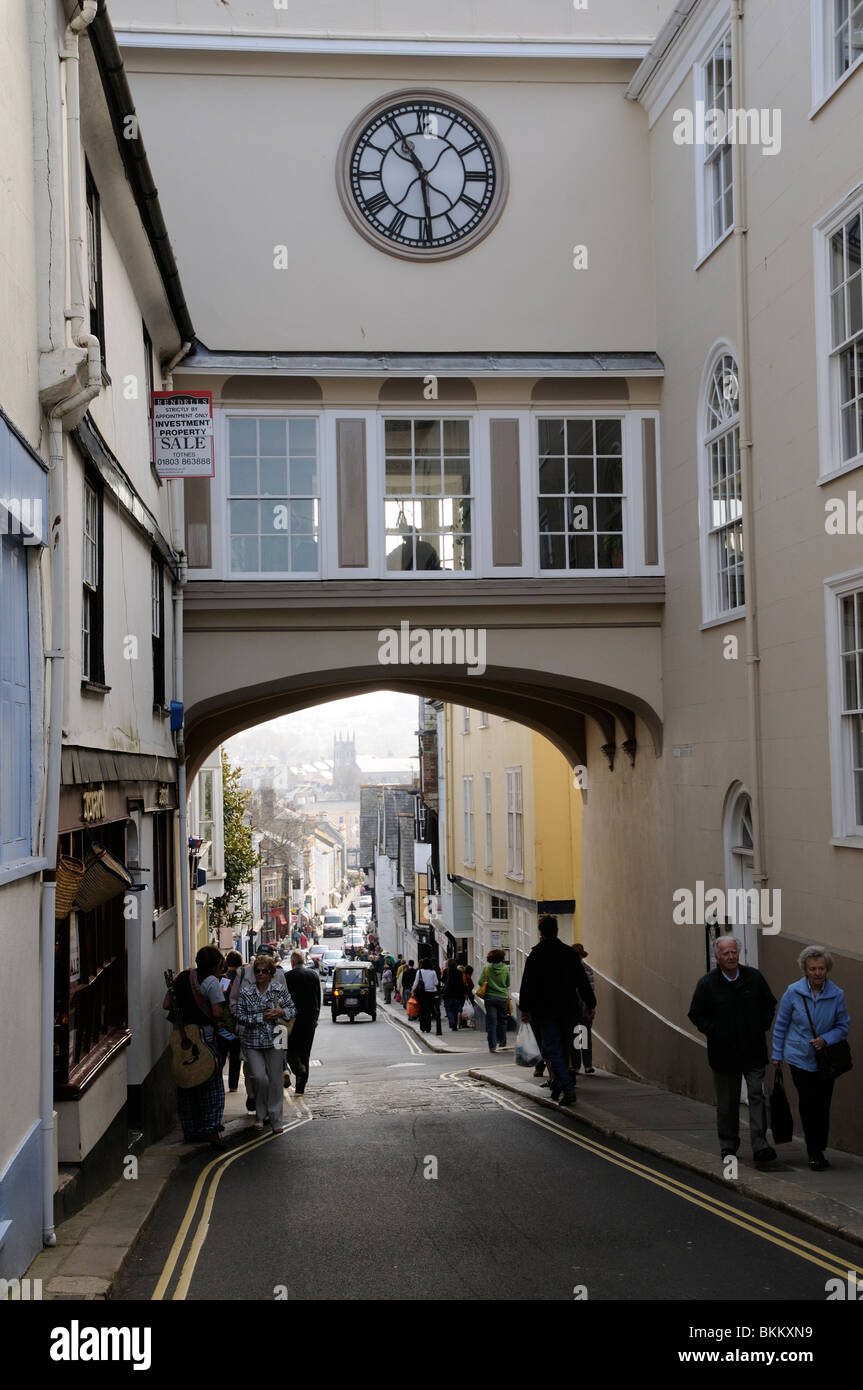 Totnes Town Centre South Devon England Uk High Resolution Stock ...