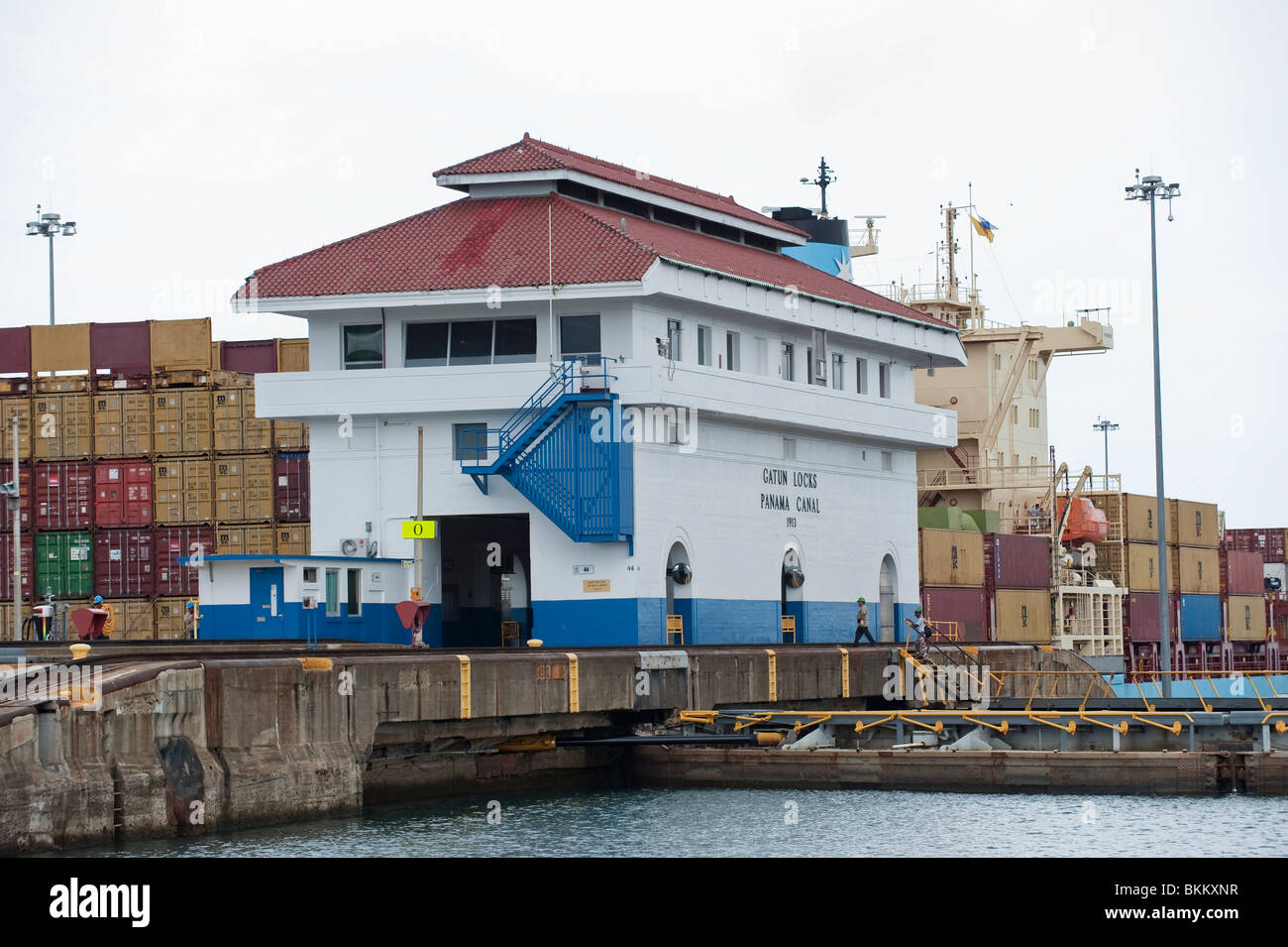 Panama canal control room hi-res stock photography and images - Alamy