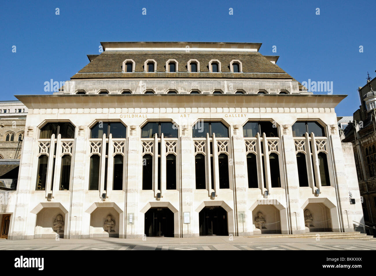 Guildhall Art Gallery City of London England UK Stock Photo - Alamy