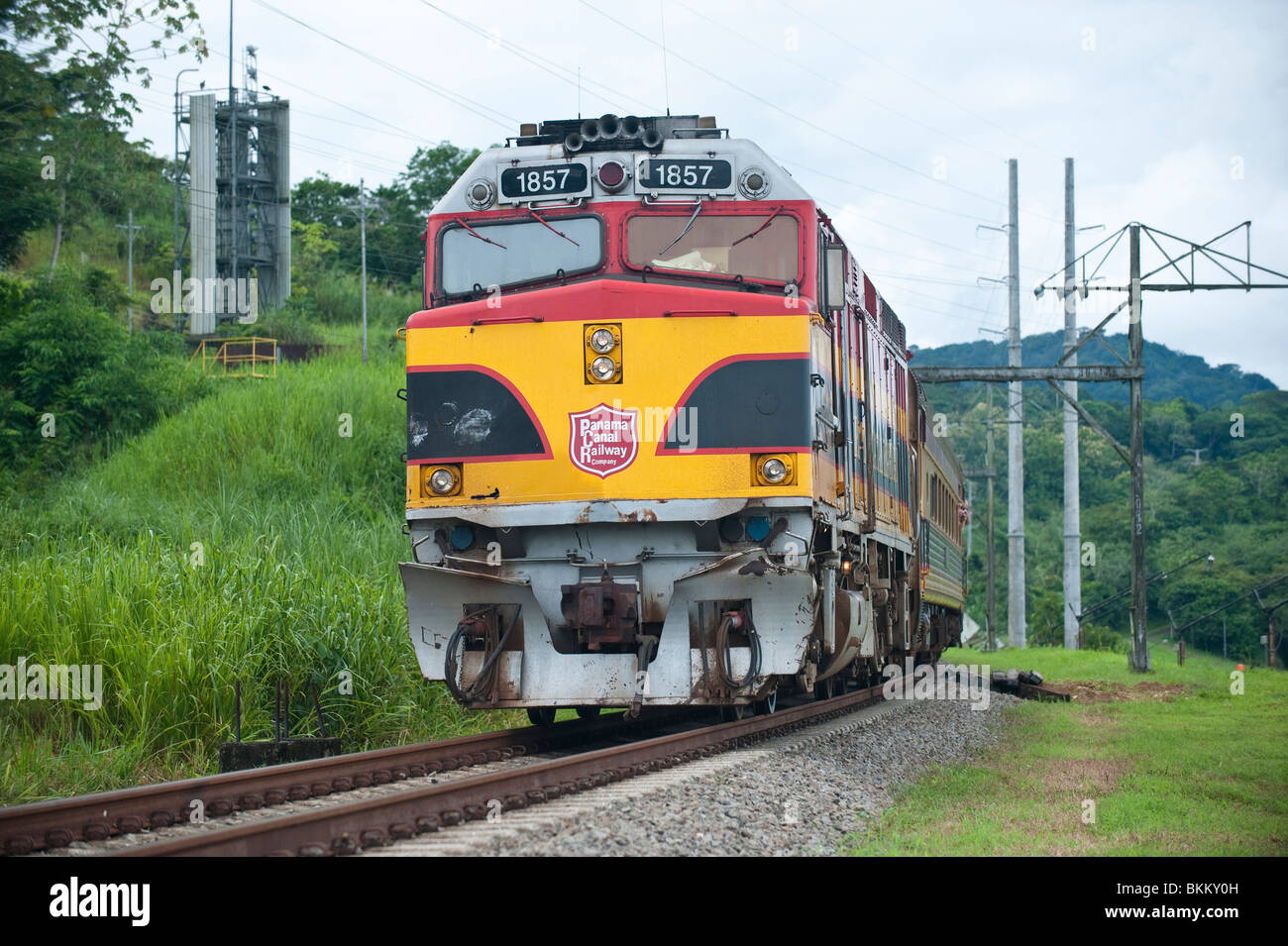 Panama canal railway hi-res stock photography and images - Alamy