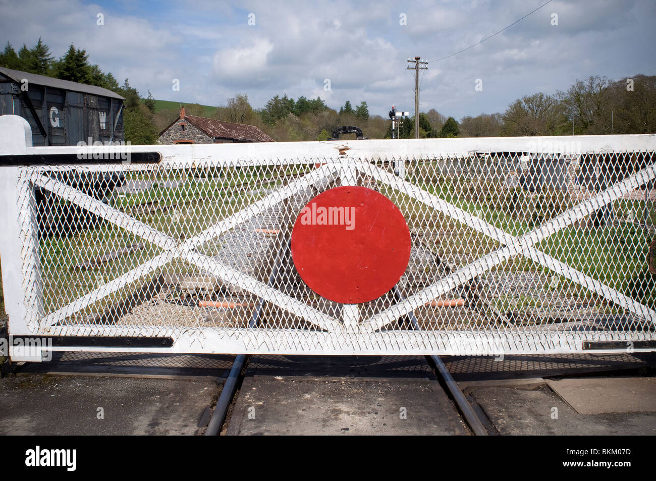 Railway buildings at Staverton railway station,commuters, commuting ...
