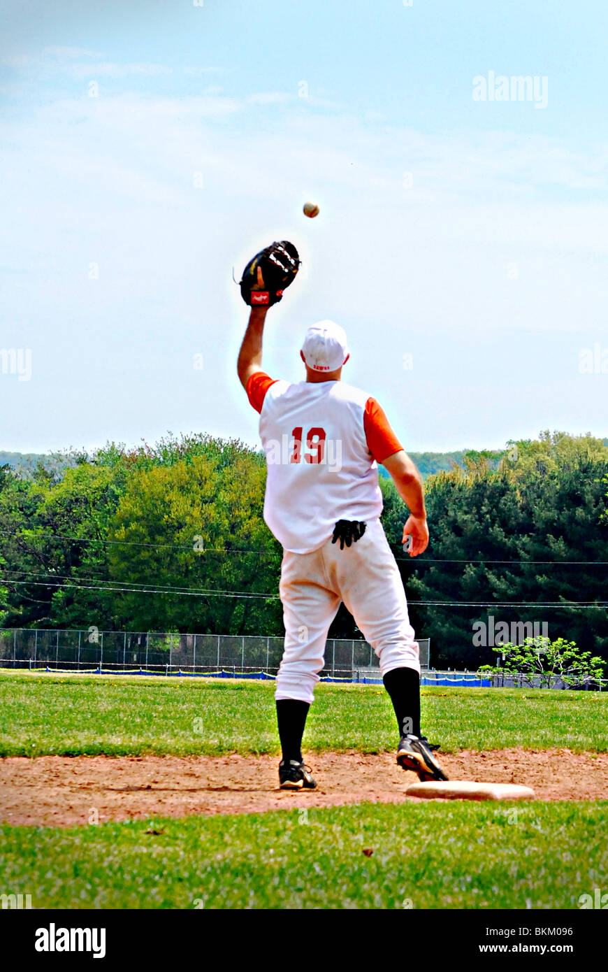 First baseman ball hi-res stock photography and images - Alamy