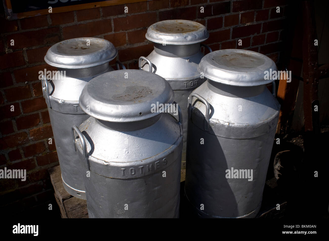 Milk Churns High Resolution Stock Photography and Images - Alamy