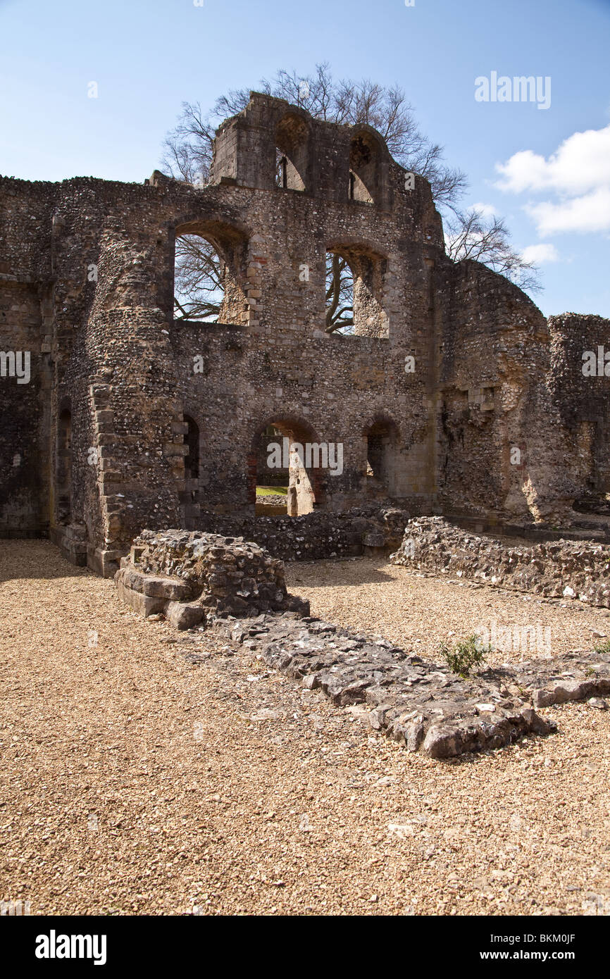 Wolvesey palace buildings hi-res stock photography and images - Alamy
