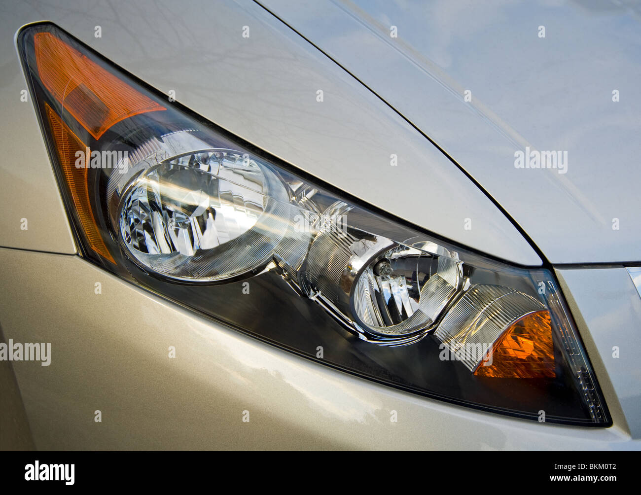 Honda car accord auto automobile automotive front light curve profile ...