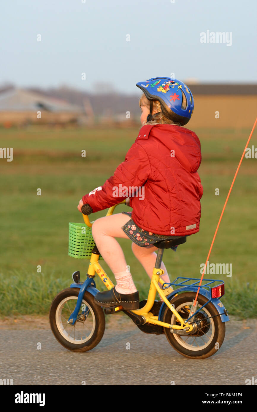 Scandinavian girl on bicycle hi-res stock photography and images - Alamy