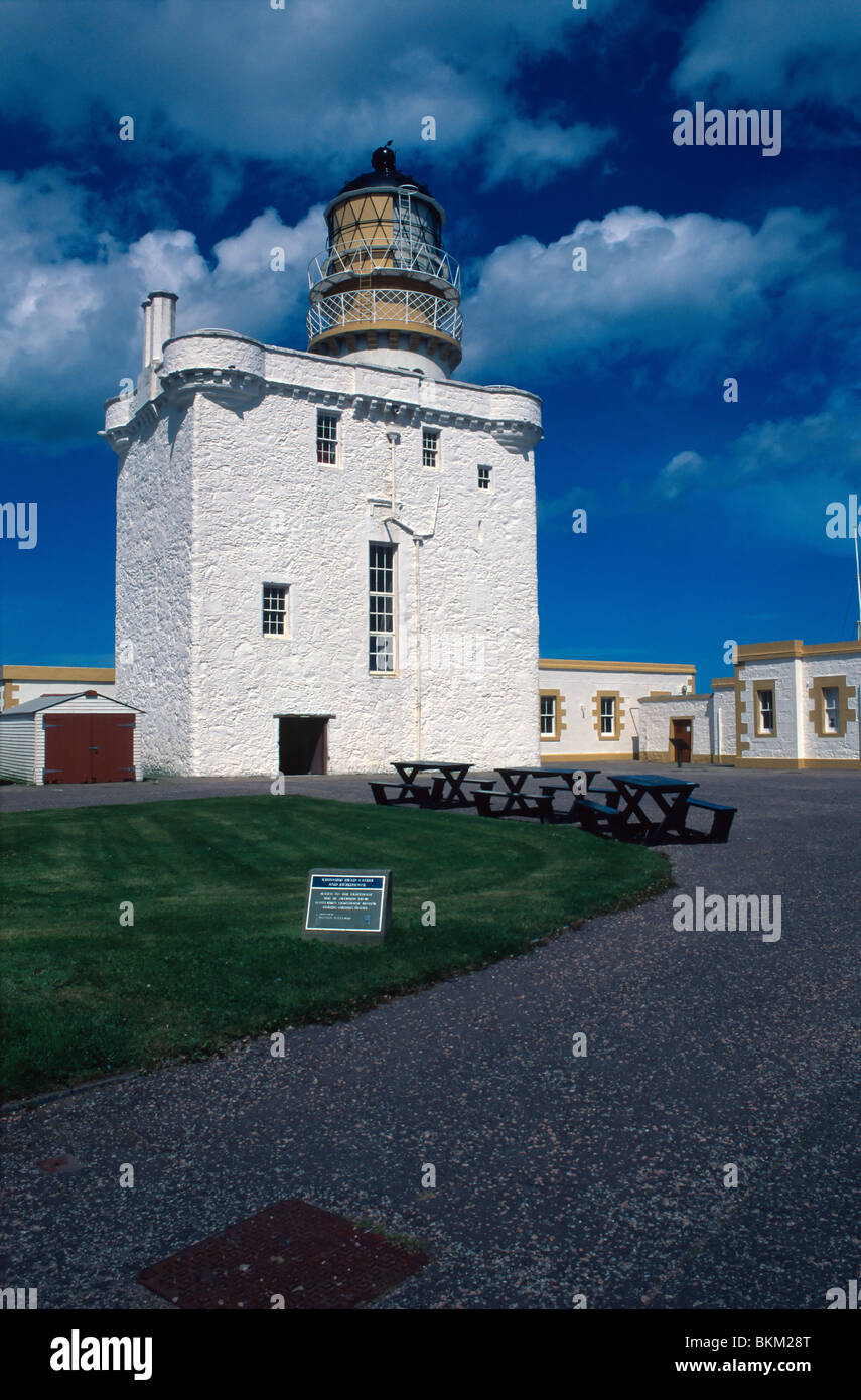 Kinnaird Head lighthouse in Fraserburgh, Aberdeenshire, Scotland Stock ...