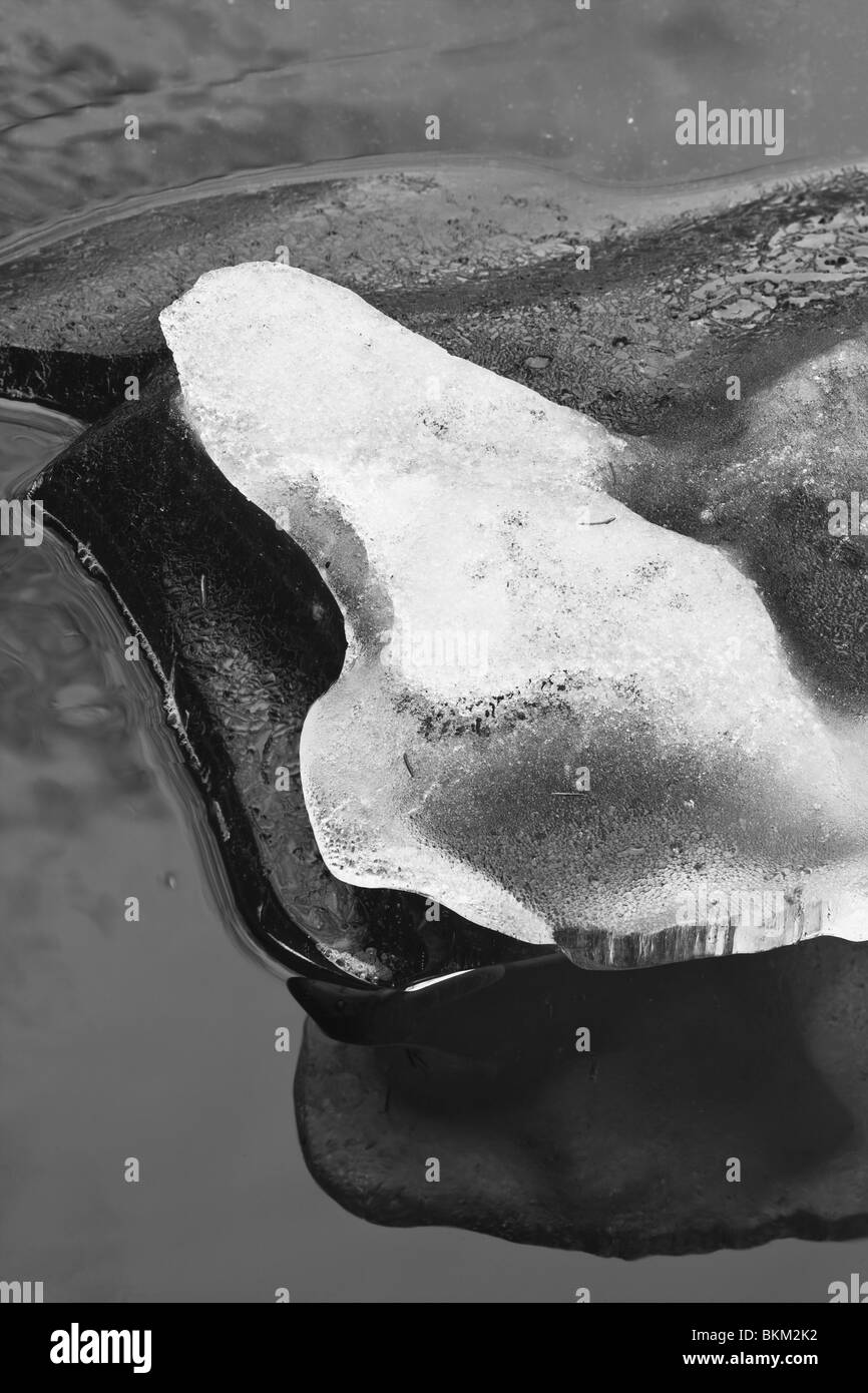 Edge ice Black and White Stock Photos & Images - Alamy