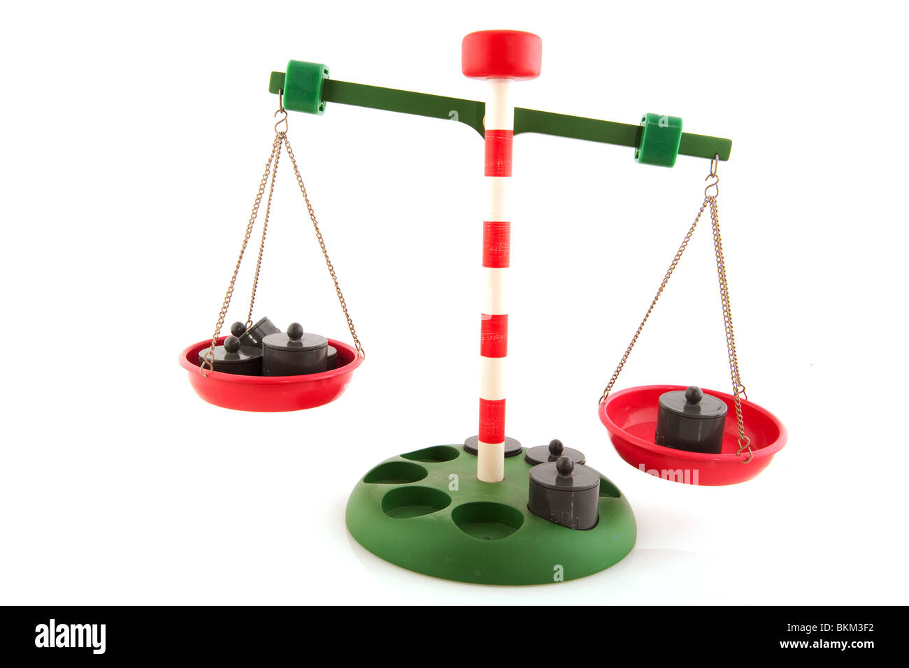 Balance scale empty Cut Out Stock Images & Pictures - Alamy