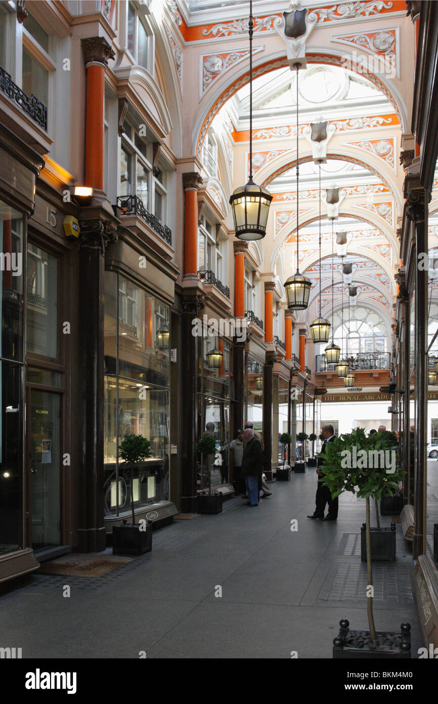 Originally known as The Arcade it was renamed the Royal Arcade after ...