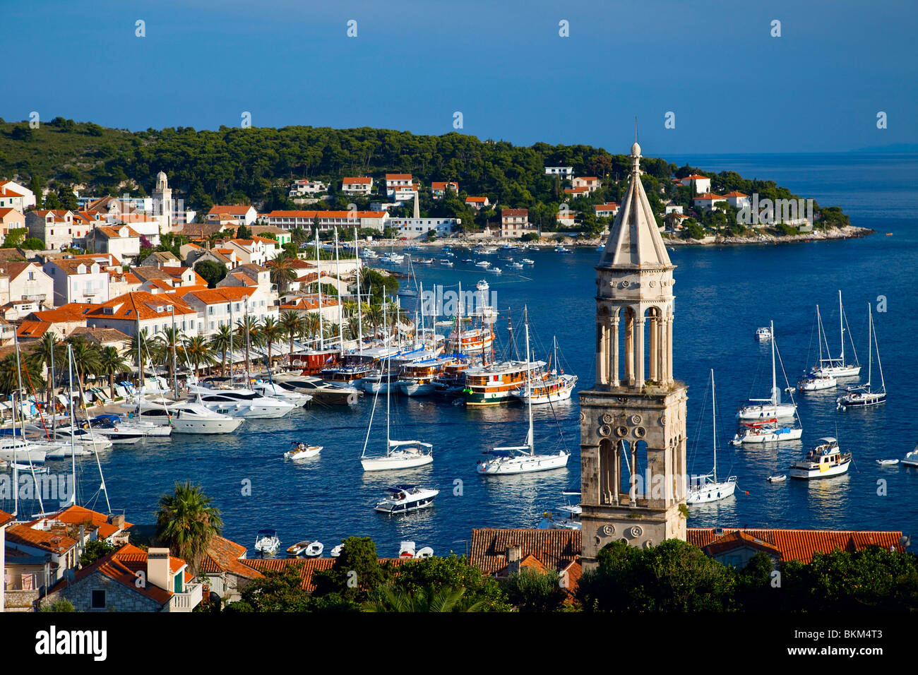 Hvar Island, Hvar City, Harbour, Croatia Stock Photo - Alamy