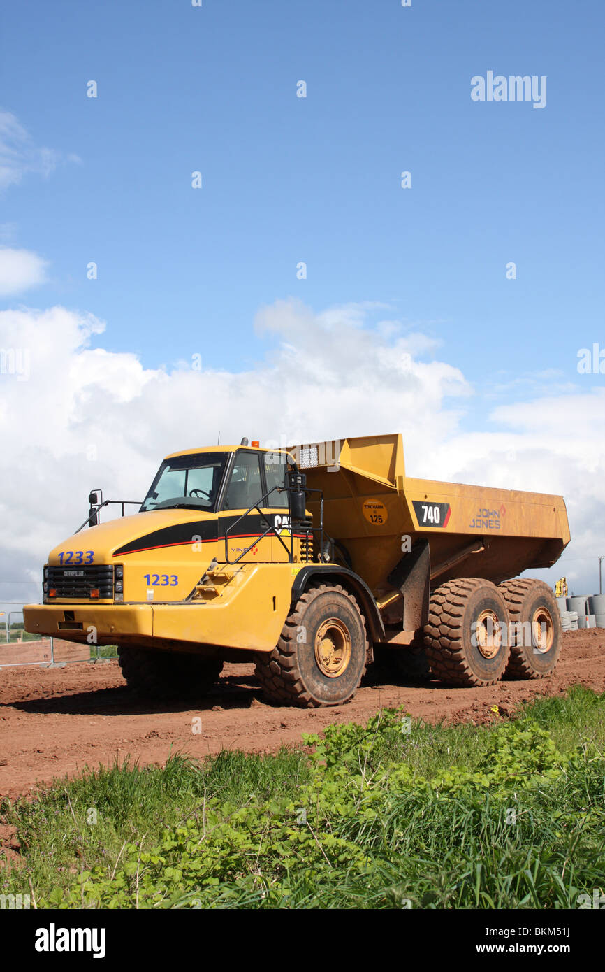 Caterpillar dumper trucks hi-res stock photography and images - Alamy