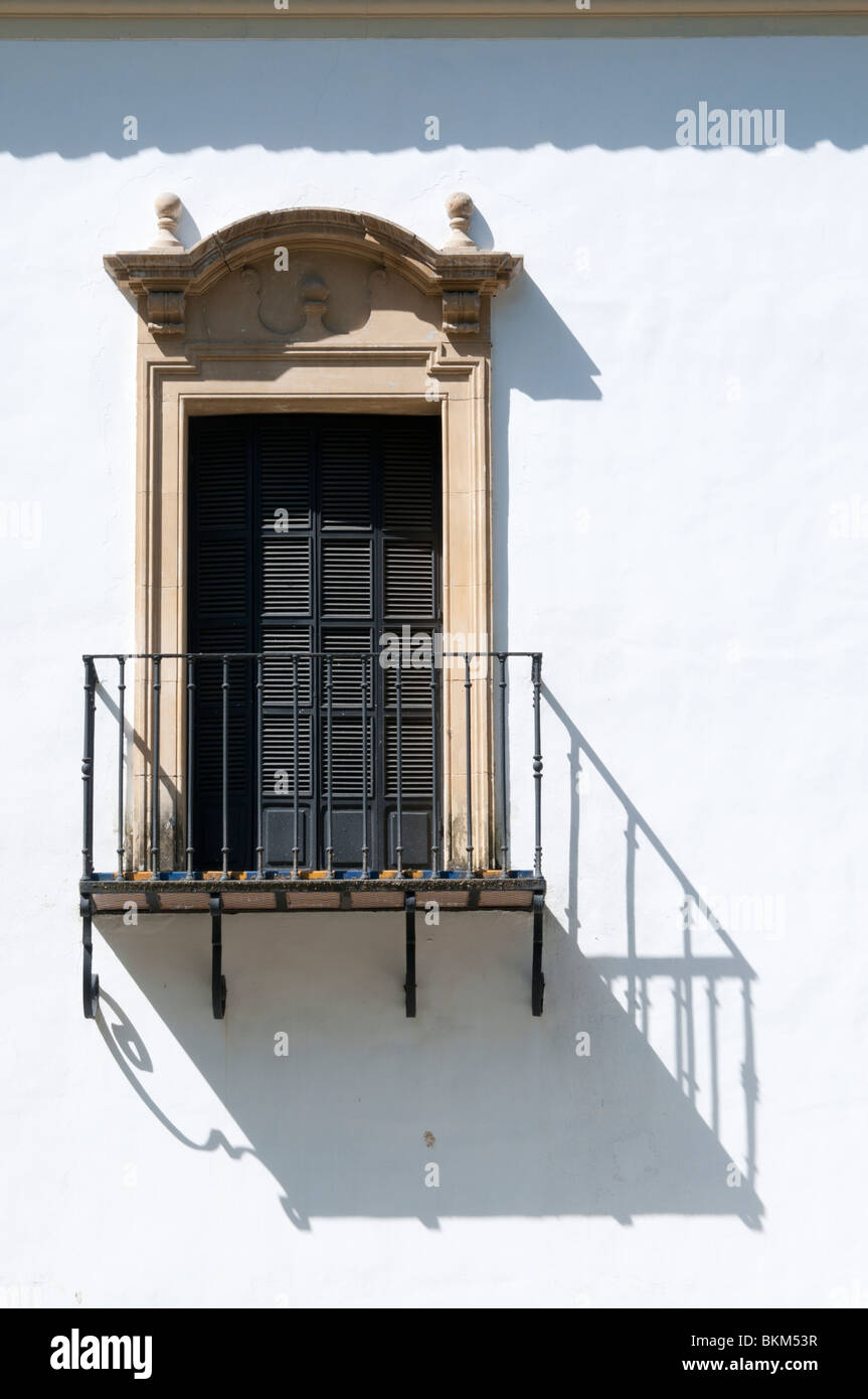 Window, Balcony and Shadow Stock Photo - Alamy