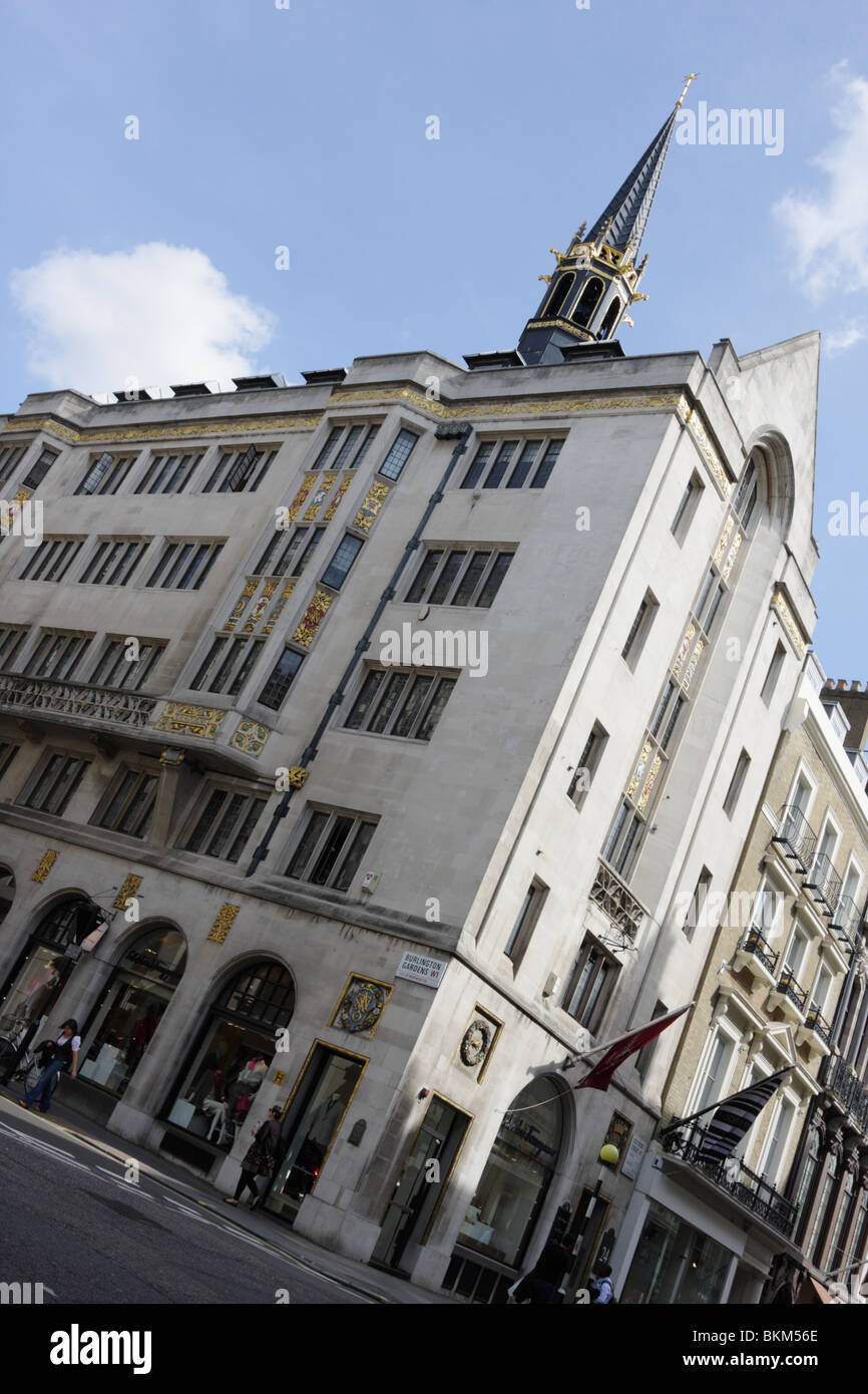 The old Atkinsons Building in Old Bond Street corner of Burlington ...