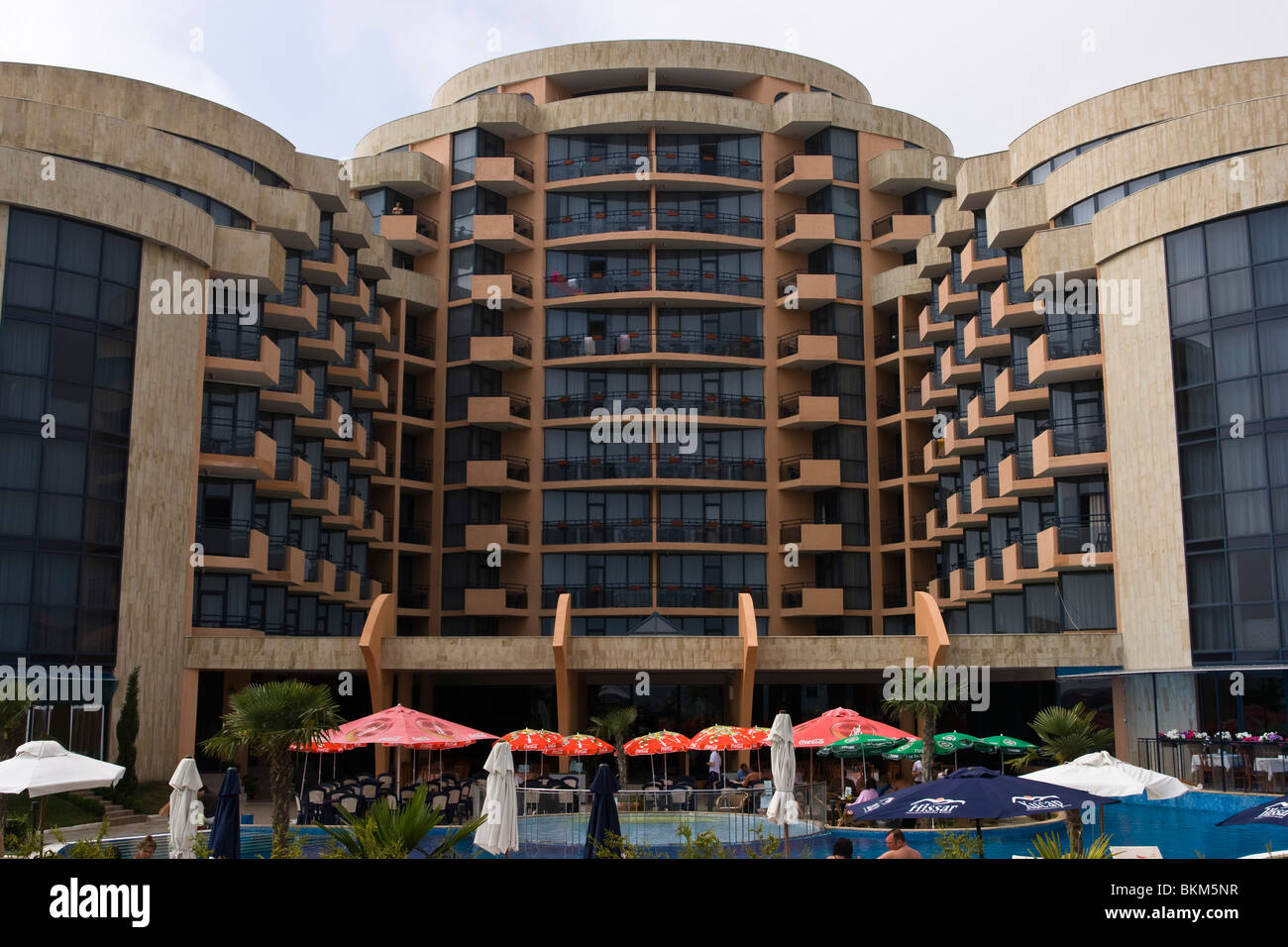Sunny beach resort, (Slunchev Bryag), Black Sea, Balkan peninsula ...