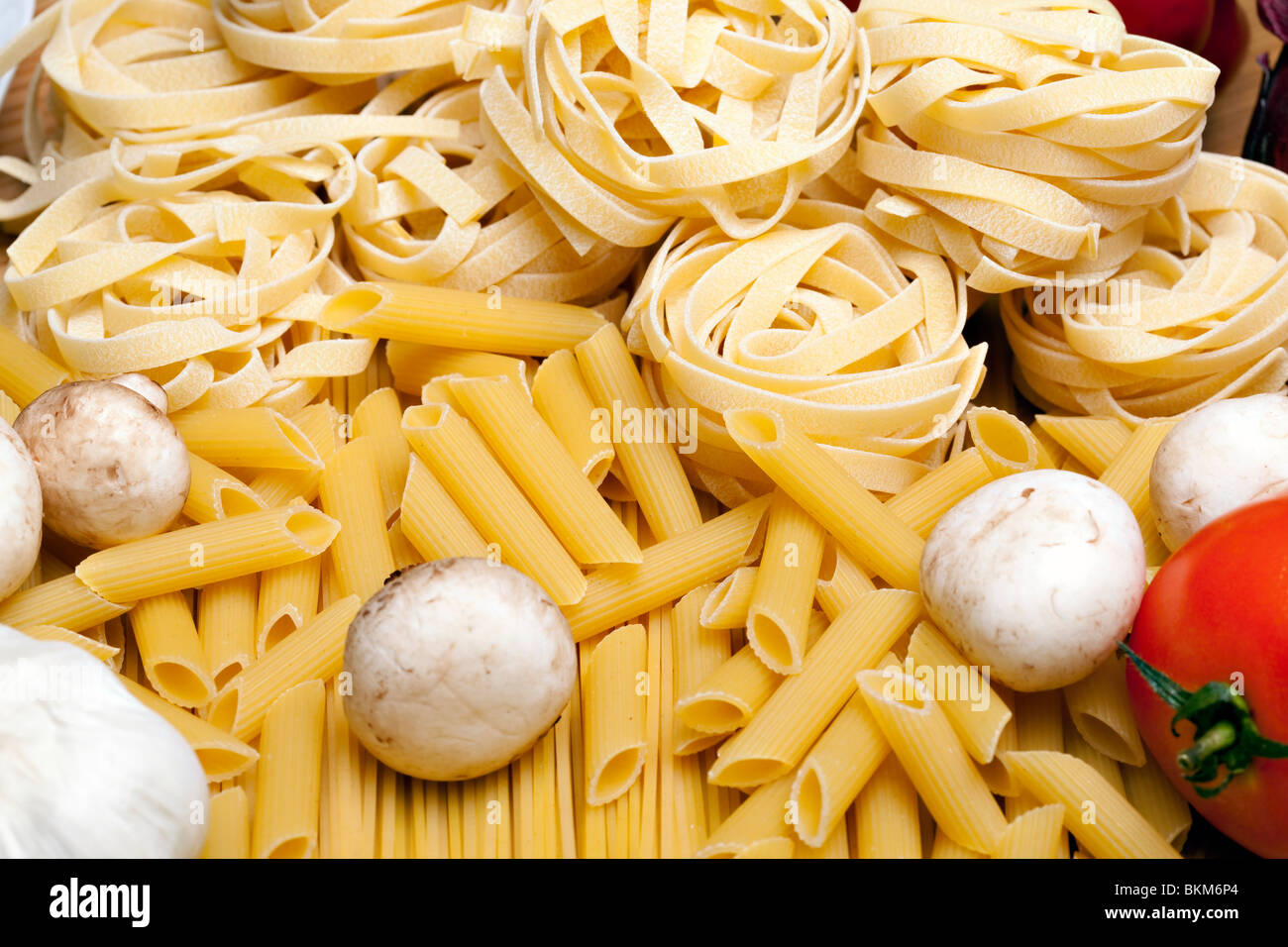 Cooking with fresh italian ingredients Stock Photo - Alamy