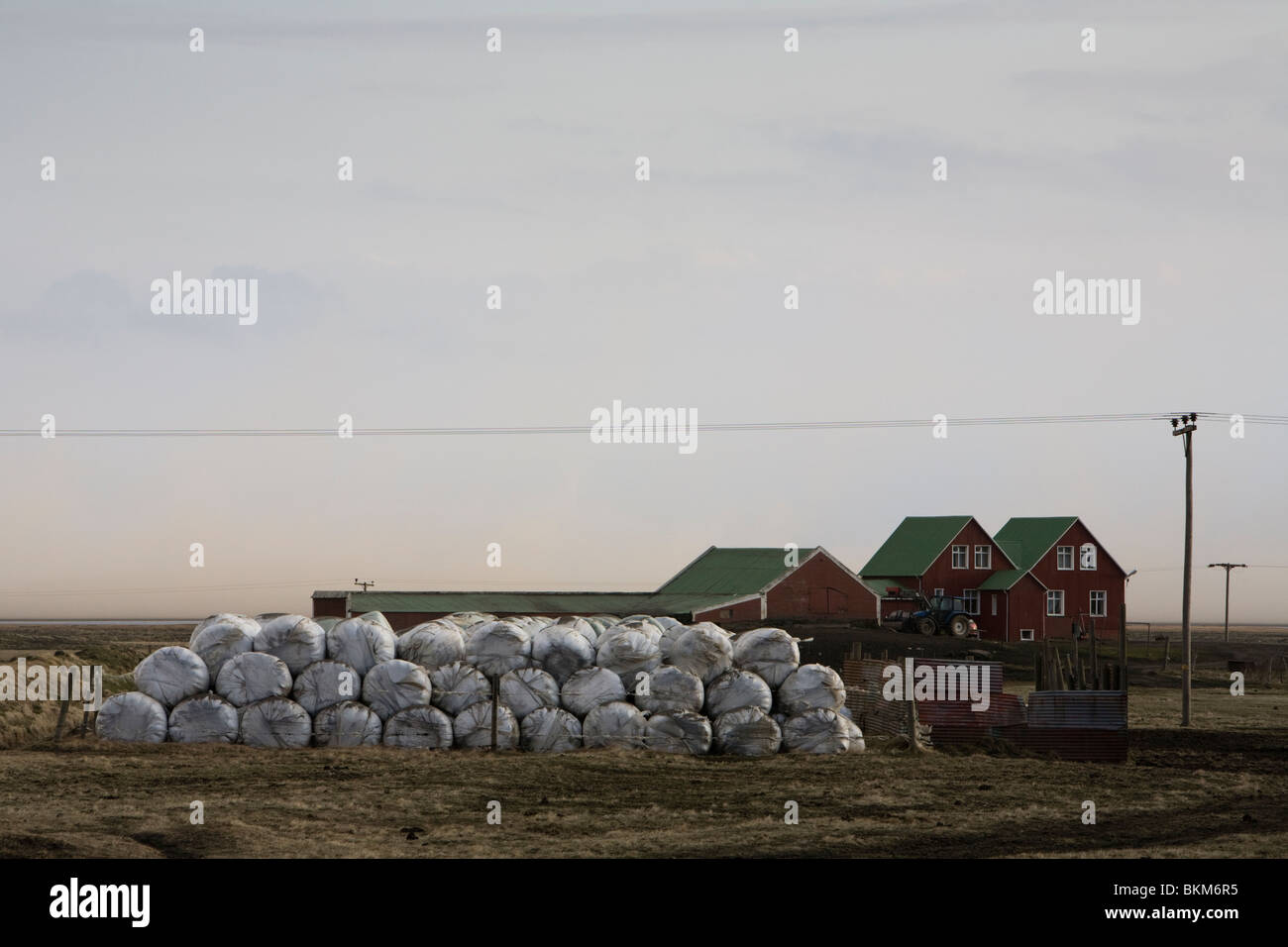 Farm that got hit by volcanic ash from the volcanic eruption in ...