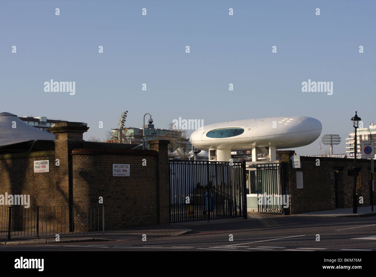 Situated in Cavendish Place St Johns Wood is the North Gate of Lords ...