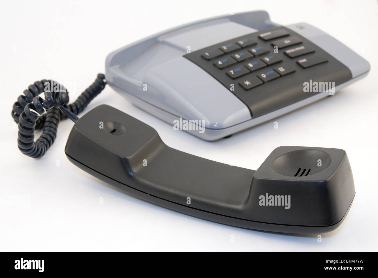 Telephone set receiver hi-res stock photography and images - Alamy