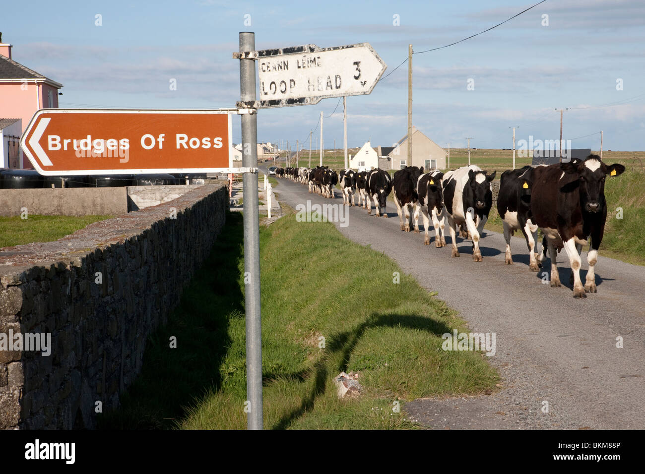Road signs in ireland hi-res stock photography and images - Alamy