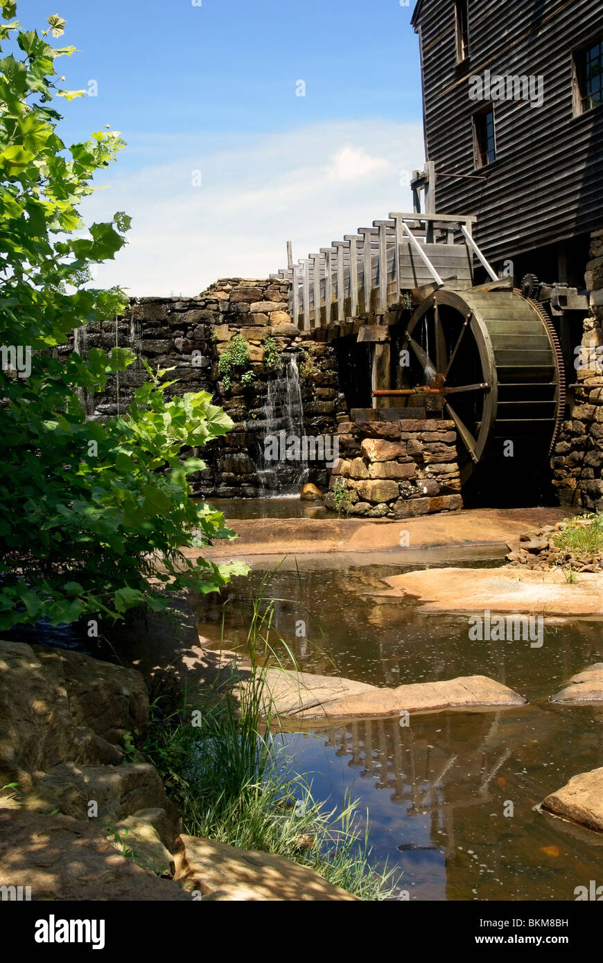 Historic yates mill of north carolina hi-res stock photography and ...