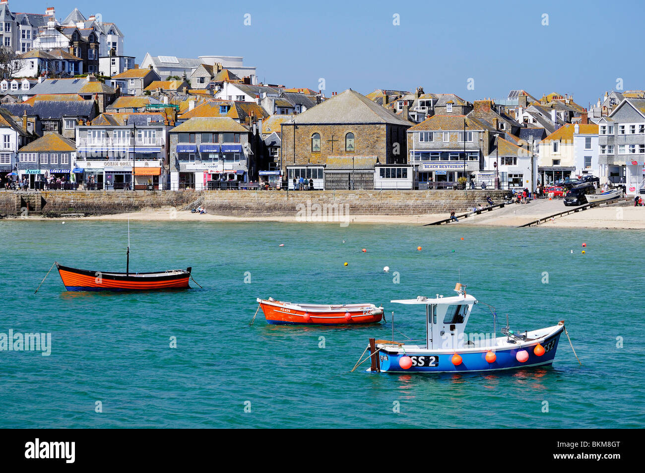 St ives fishing boat hi-res stock photography and images - Alamy