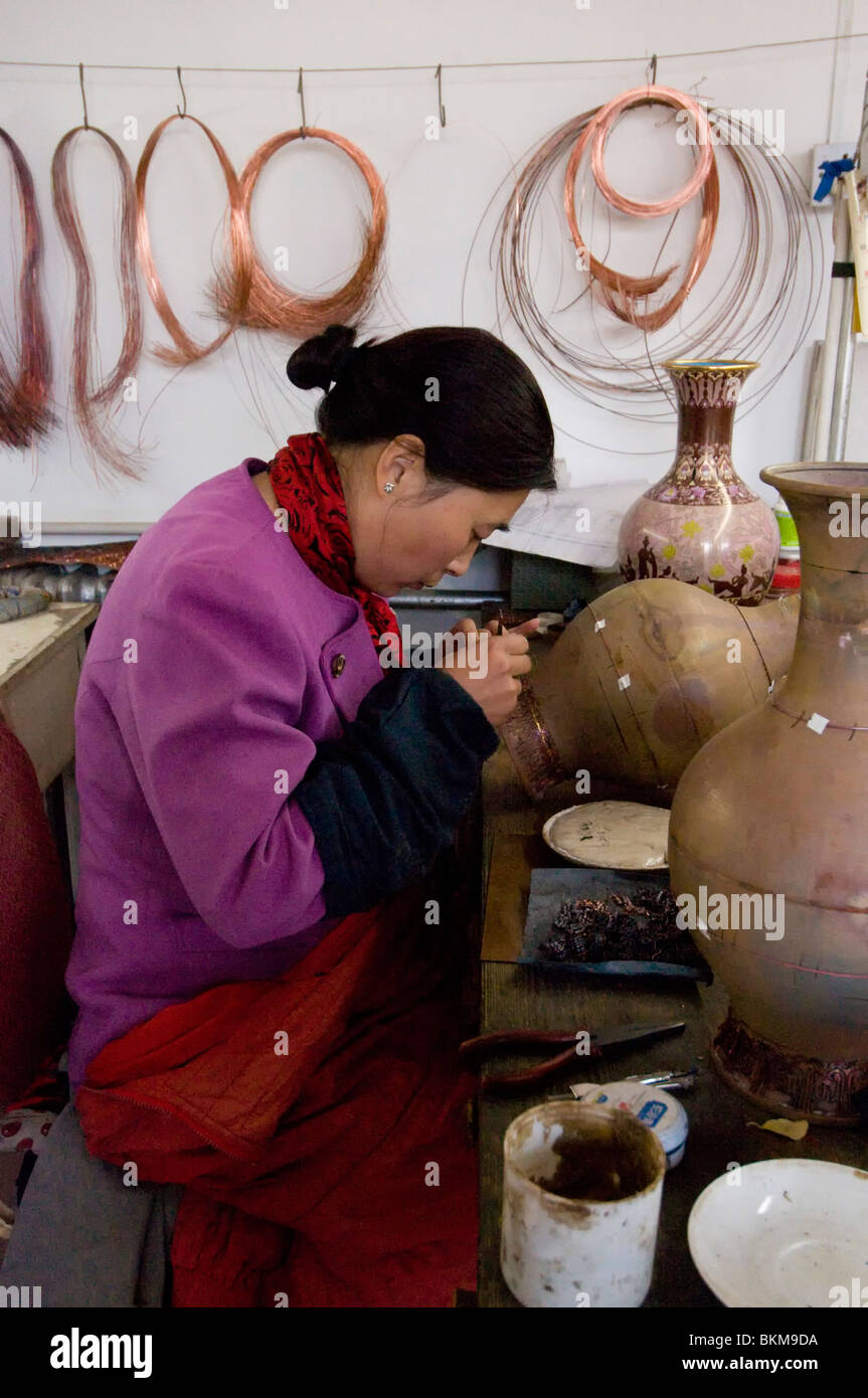 Cloisonné enamel hi-res stock photography and images - Alamy